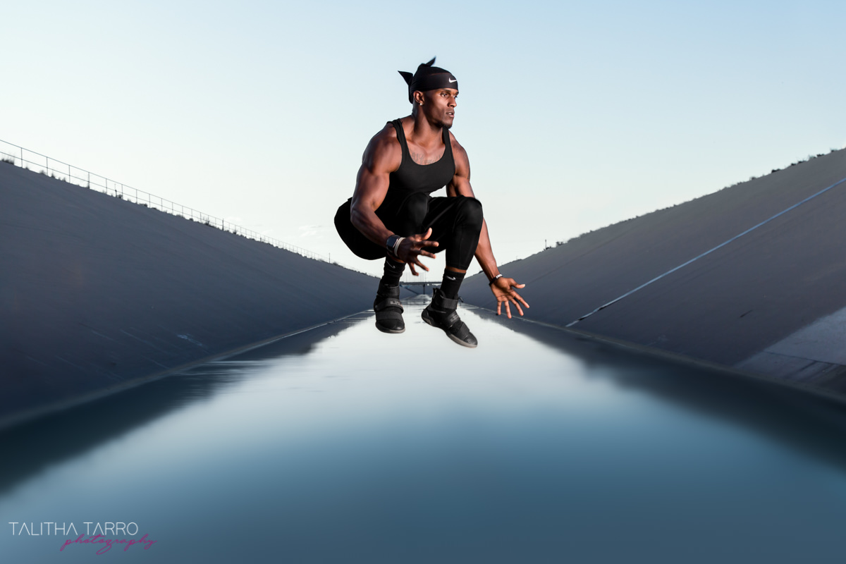 Sports Portraiture with Dontrell | Talitha Tarro Photography