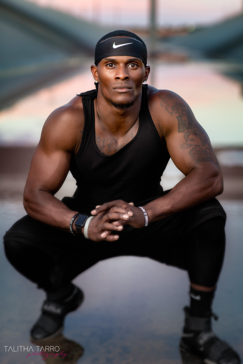 Sports Portraiture with Dontrell | Talitha Tarro Photography
